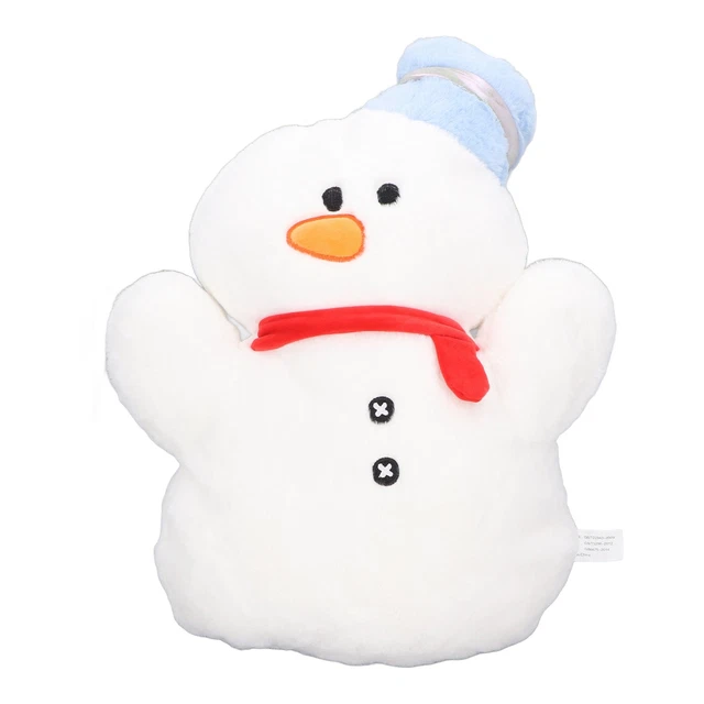 SNOWMAN PLUSH TOY Soft Skin Friendly Washable Stuffed Snowman Doll ...