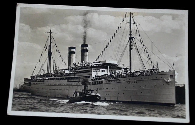61584 AK STEAMER Oceana Hamburg America Line 1937 £10.88 - PicClick UK