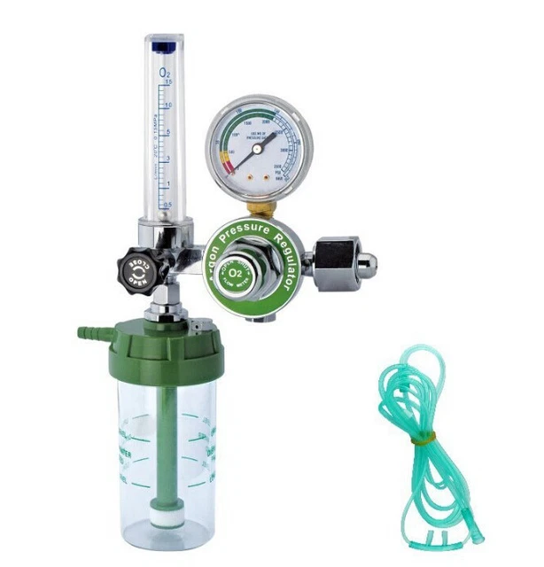 MEDICAL OXYGEN REGULATOR Pressure Flowmeters Gas Valve Body Zinc Alloy ...