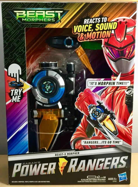 POWER RANGERS BEAST Morphers BEAST-X MORPHER Go-Busters Morphin Brace ...