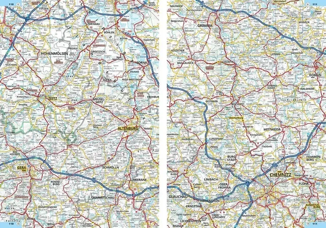 ADAC REISEATLAS 2026/2027 Deutschland 1:200.000, Europa 1:4,5 Mio ...