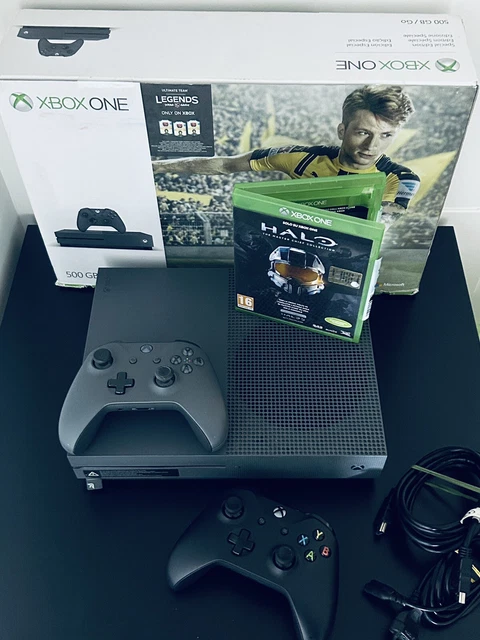 CONSOLE XBOX ONE S STORM GREY 500gb + HALO COLLECTION - Funzionante ...