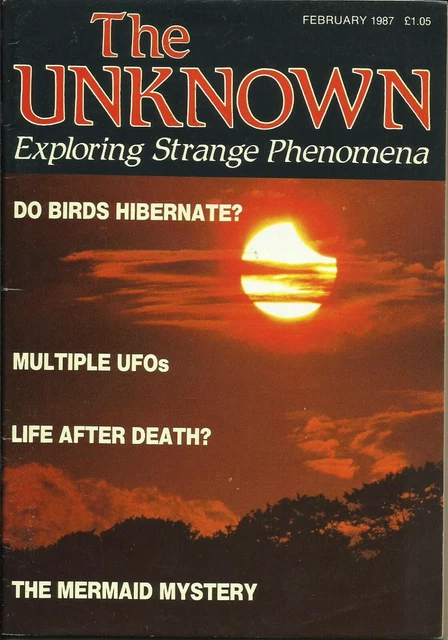THE UNKNOWN - Exploring Strange Phenomena No 20 February 1987 £3.99 ...