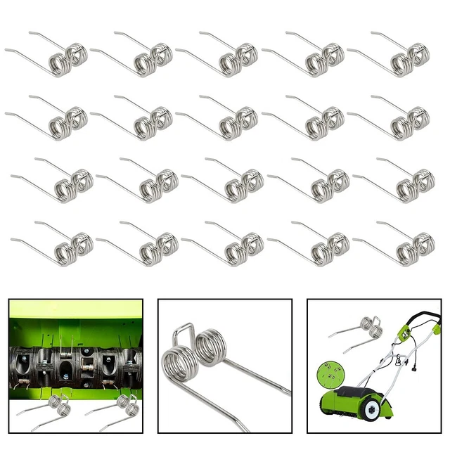 LAWN SCARIFIER REPLACEMENT Dethatcher Tines Lawn Maintenance Thatch ...