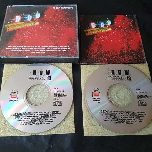 NOW THATS WHAT I Call Music 13 (1988) 2-Cd: Original Fat Case Box £6.99 ...