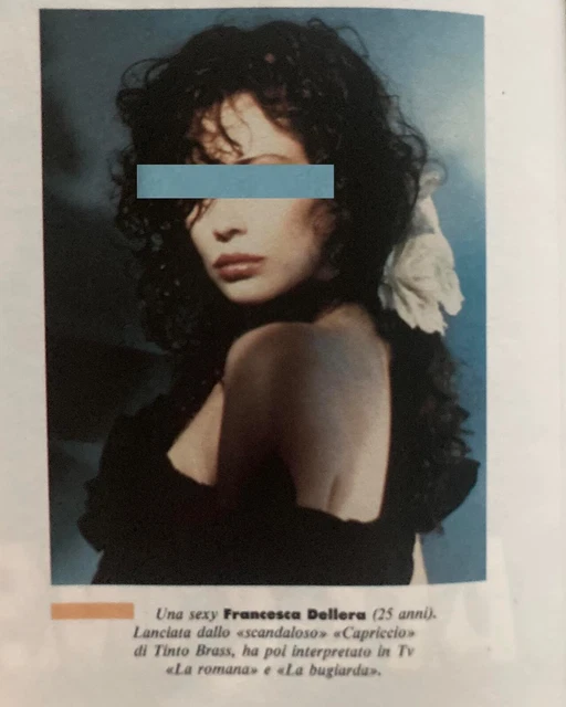 RIVISTA DI CINEMA Francesca Dellera - anteprima -CAPRICCIO 1987- #4 EUR ...