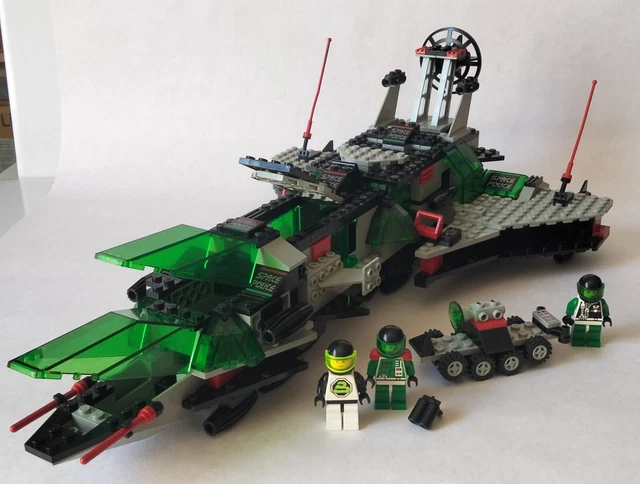 VINTAGE 6984 LEGO Complete Space Police 2 Galactic Mediator Minifigures ...