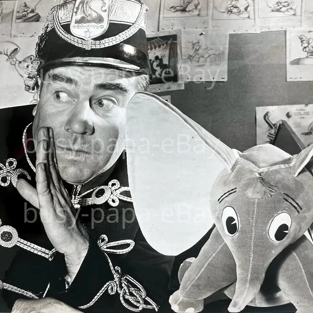 1941 DUMBO ELEPHANT Animated Cartoon Walt Disney Press Photo Ed Edward ...
