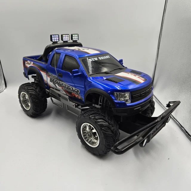 NEW BRIGHT FORD F-150 Raptor SVT RC Monster Truck 2.4GHz AS IS ** READ ...