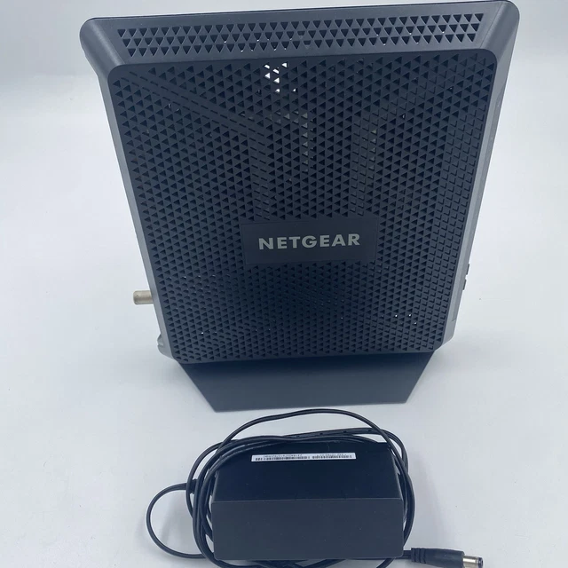 NETGEAR NIGHTHAWK AC1900 Wife Cable Modem Router c700v2 Power Supply ...