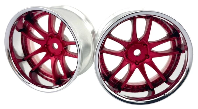LAB LW-0608CR X2 WORK EMOTION CR3P WHEEL DEEP RIM off8 Candy Red Radio ...