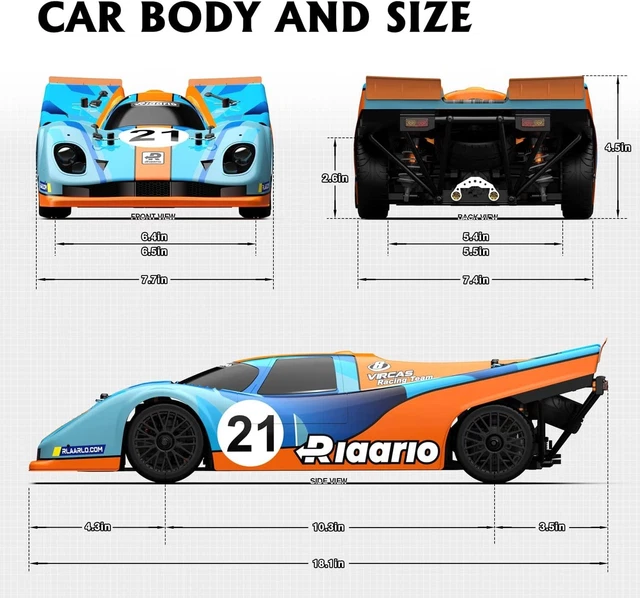 HIGH SPEED 1:10 RC Car 75MPH | 4WD Brushless On-Road Racing Car Gift £ ...