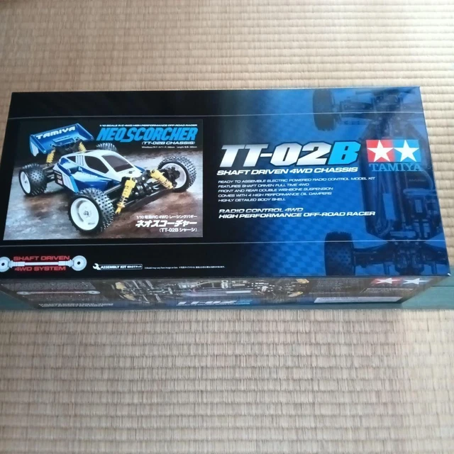 TAMIYA NEO SCORCHER TT-02B 1/10 Electric RC 4WD Racing Buggy £192.40 ...