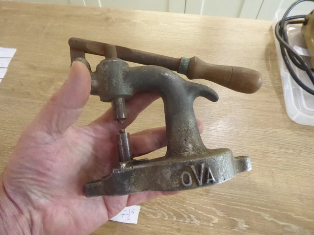 VINTAGE WATCHMAKERS Ova Press Tool Made In England £12.50 - PicClick UK