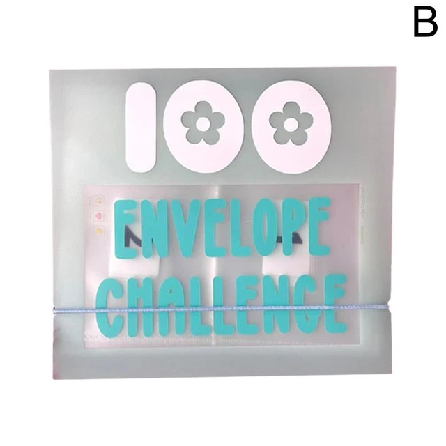 BLUE 100 ENVELOPE Challenge Binder Easy and Fun Way to Save Lot N8 New ... BLUE 100 ENVELOPE Challenge Binder Easy and Fun Way to Save Lot N8 New ...