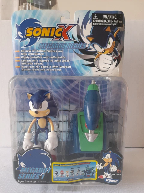 SONIC THE HEDGEHOG Sonic X Sonic Toy Island Megabot Figure (New ...