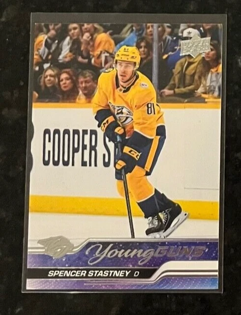2023-24 UPPER DECK Series 1 Spencer Stastney Young Guns Rookie Card ...