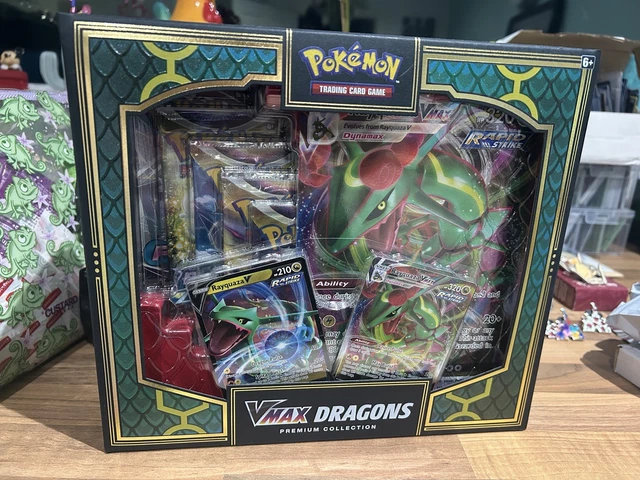 POKÉMON TCG VMAX Dragons Premium Collection New & Sealed Contains ...