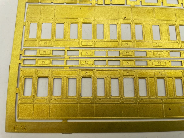 BETTABITZ GWR C14 Lav Compo etched brass coach kit sides 4mm Finescale ...