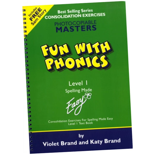 FUN WITH PHONICS : Worksheets Level 1 - Violet Brand (2005, Loose-leaf ...