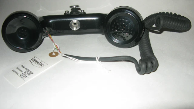 NOS OLD DYNALEC US NAVY MILITARY TELEPHONE 176000-100 NSN 5965000648209 ...