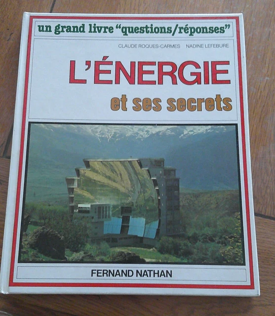 VINTAGE BD GRAND livre "" questions/réponses " l'énergie et ses secrets an 1984 EUR 3,00 ...