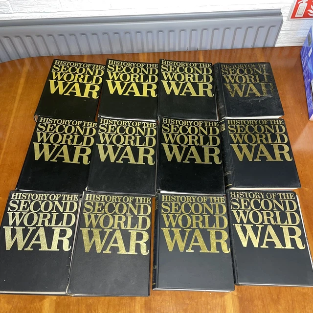 PURNELL HISTORY OF The Second World War Complete Book Bundle X12 Books ...