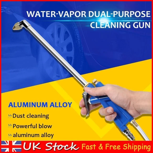 AIR POWER ENGINE Cleaning Gun Pneumatic Siphon Solvent Sprayer with 3 ...
