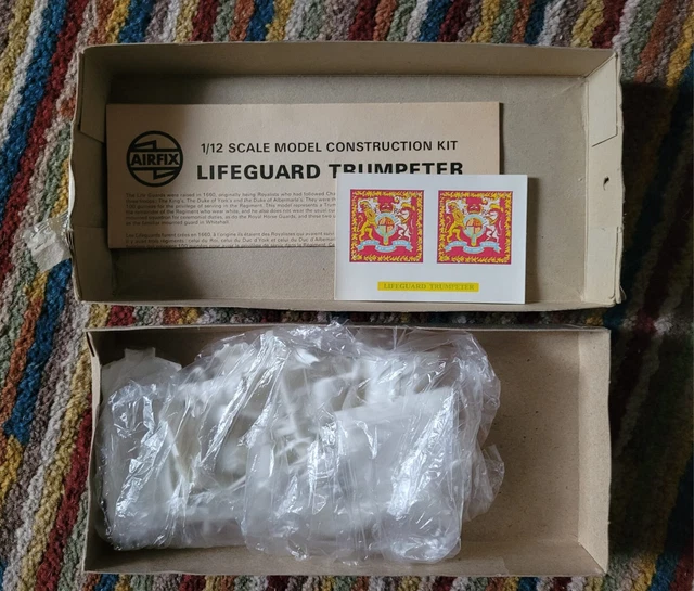 RARE OOP AIRFIX 1:12 Scale Lifeguard Trumpeter Model Figure £15.00 ...
