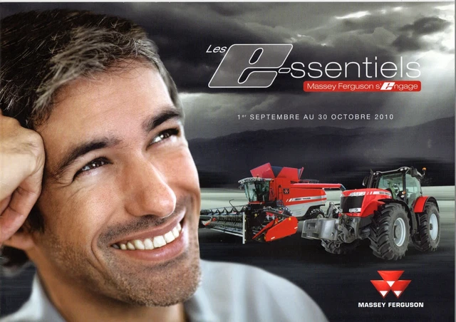 BROCHURE PROSPECTUS TRACTEUR Massey Ferguson EUR 5,00 - PicClick FR