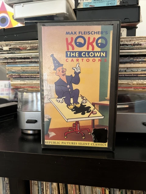 MAX FLEISCHERS KOKO the Clown Cartoons (VHS, 1991) From 1927-1929 $15. ...