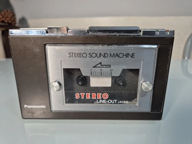 NATIONAL PANASONIC RS-J3 Vintage Stereo Sound Walkman Cassette Player ...
