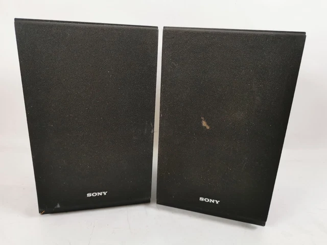 SONY SS-CEH15 4 Ohm Hi Fi Stereo Compact Bookshelf Speakers Black £16. ...