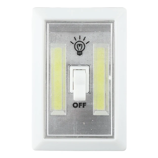 WIRELESS COB LED Light with On Off Switch Ideal for Sheds and Under ...