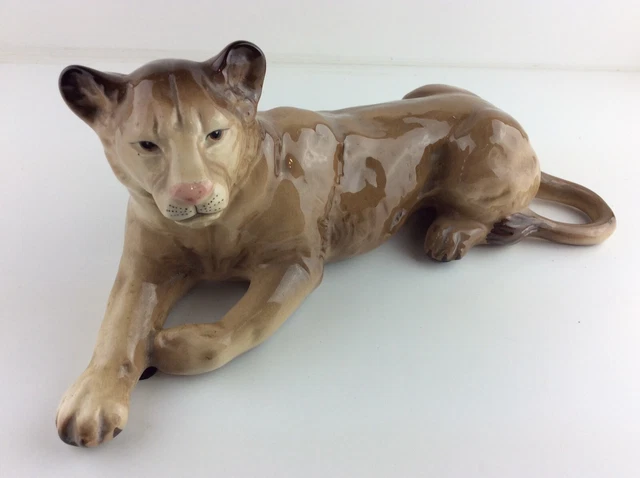 VINTAGE MELBA WARE Large Ceramic.“ Lioness” Made in England £19.99 ...