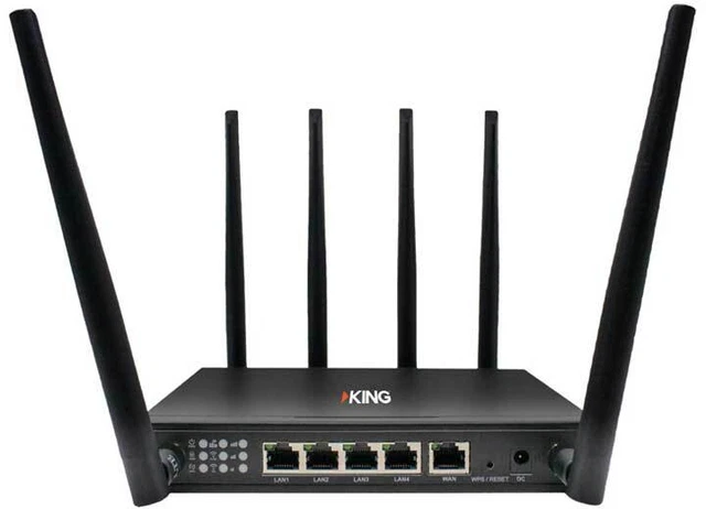 KING MULTI-SOURCE 4G/Lte Mobile Router With Integrated Wi-Fi Extender ...