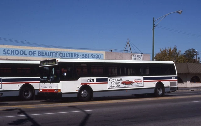 AP: ORIG SLIDE CTA Chicago Transit Authority Flxible Metro 'B' Bus ...