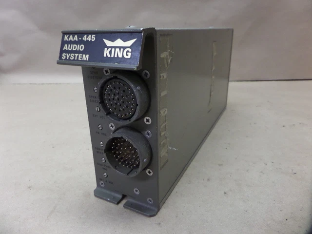 1973 PIPER PA-31-350 Navajo Chieftain King Audio System Kaa-445 071 ...