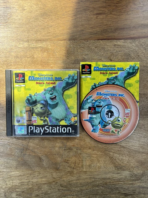 SONY PLAYSTATION PS1 Game Disney Pixar Monsters, Inc. Scare Island £6. ...