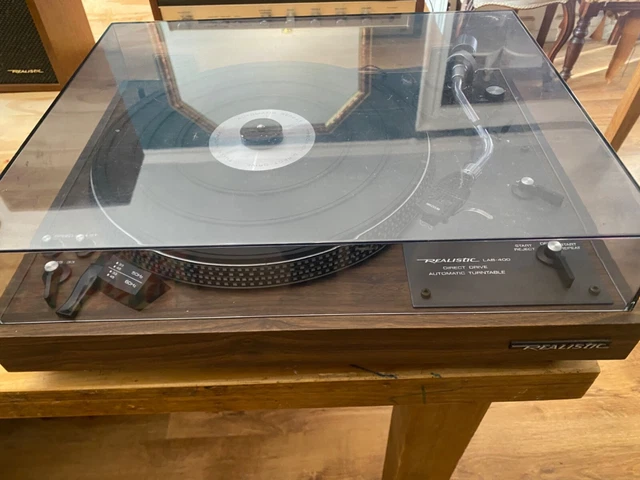 TANDY REALISTIC LAB-400 Turntable, STA-47 AM/FM Receiver, SCT-11 ...