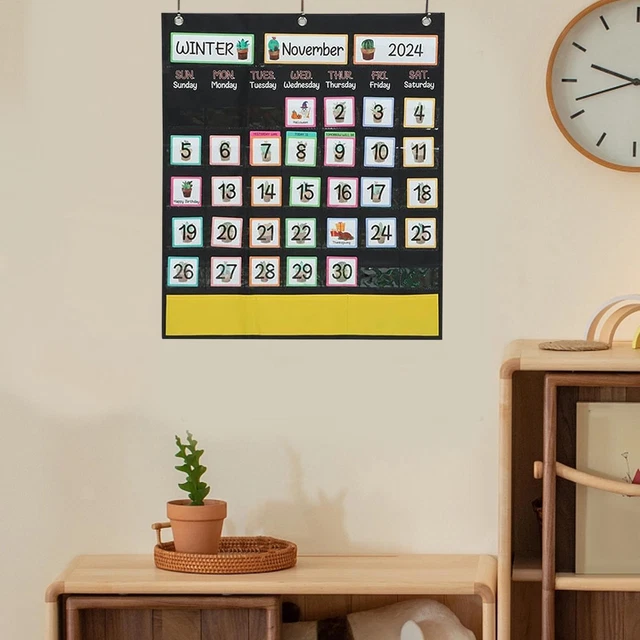 CALENDRIER DE POCHE, calendrier d'enseignement, calendrier hebdomadaire ...