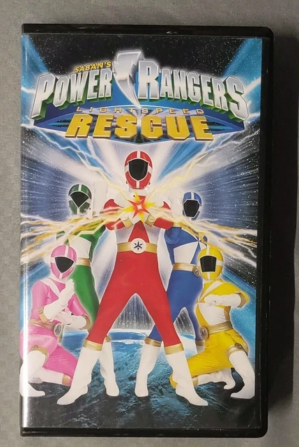 POWER RANGERS : Lightspeed Rescue (VHS, 2000) EUR 4,32 - PicClick FR