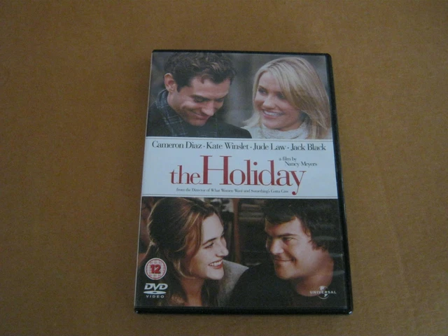 THE HOLIDAY (DVD) Cameron Diaz, Kate Winslet, Jude Law & Jack Black EUR ...