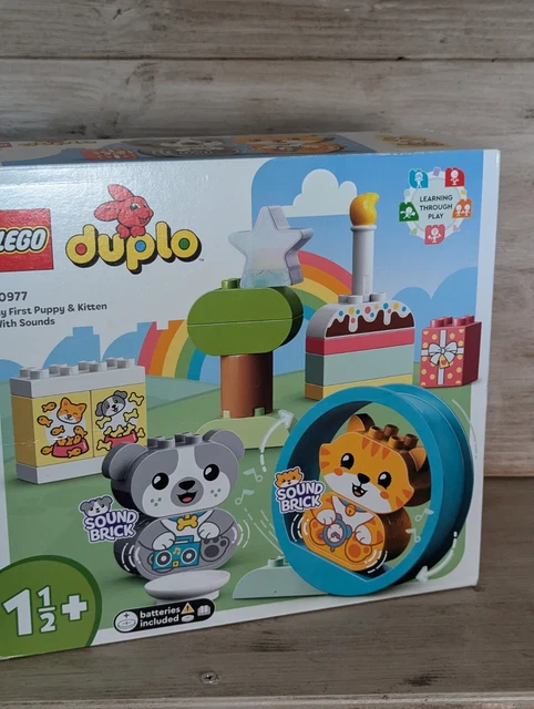 LEGO DUPLO 10977 Il mio primo cucciolo e gattino con suoni EUR 20,90 ...