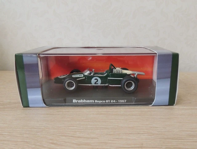 ATLAS EDITIONS GRAND Prix Legends of F1 Brabham BT24-1967-Denny Hulme £ ...