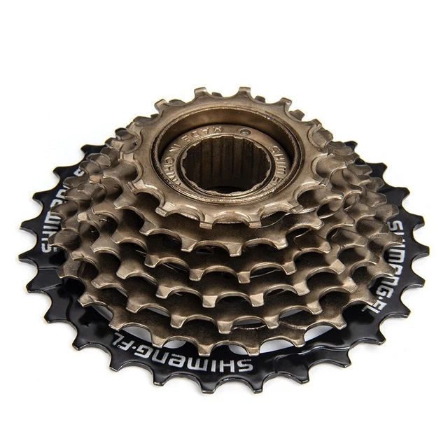 7 SPEED FREEWHEEL Block Cassette Cog MTB MF-TZ500-7 Screw On New ...