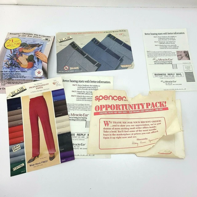 VTG SEWING PATTERN Print Ads Lot Advertisements Finger Hut Balir ...