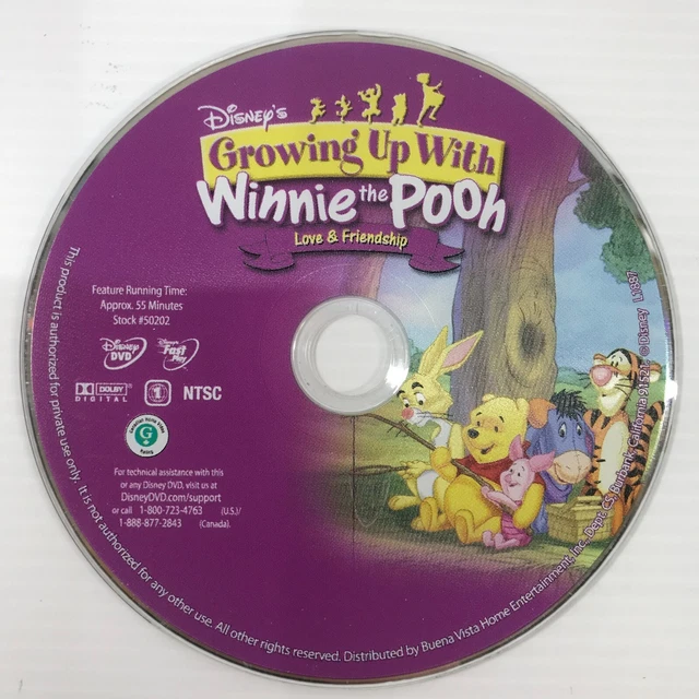 DISNEY'S GROWING UP With Winnie The Pooh Love & Friendship - Loose DVD ...