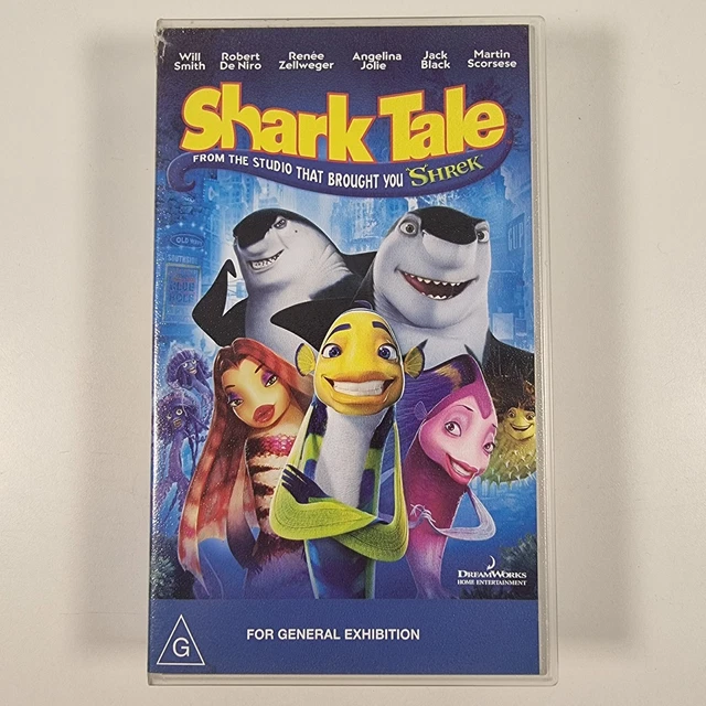 SHARK TALE - VHS Cassette - 2004 - VGC. Sort After Free Postage $59.95 ...
