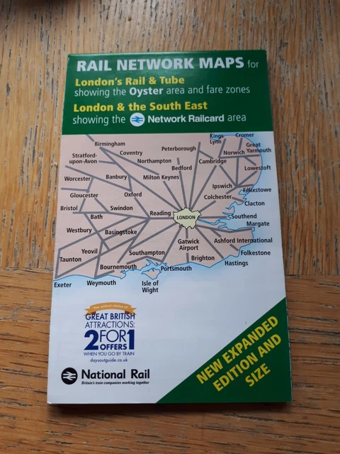 RAIL NETWORK MAPS For Rail&Tube services in London & The South East Dec ...